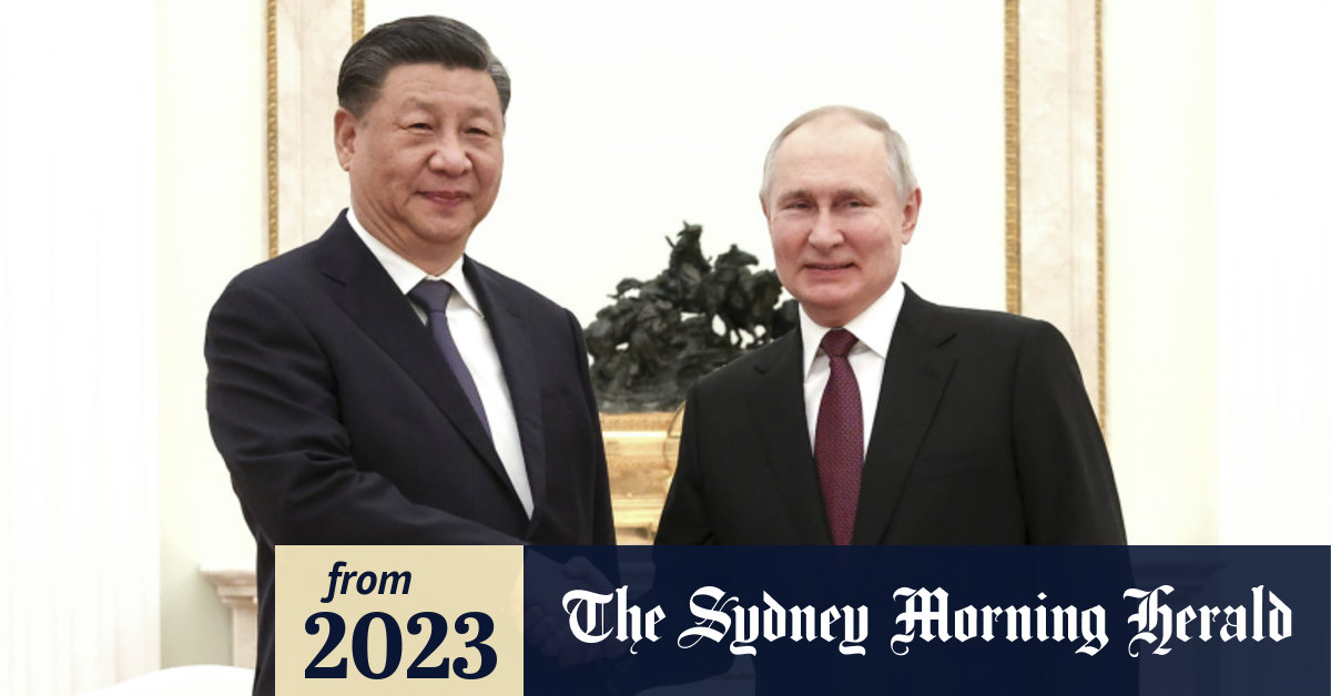 Russia President Putin flaunts alliance with Chinese President Xi as ...